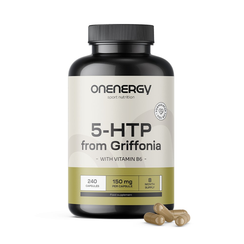 5-HTP 150 mg – Griffonia Simplicifolia, 240 Kapseln - OnEnergy.at